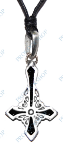 přívěsek na krk obrácený kříž 2,4 cm - ProRockShop